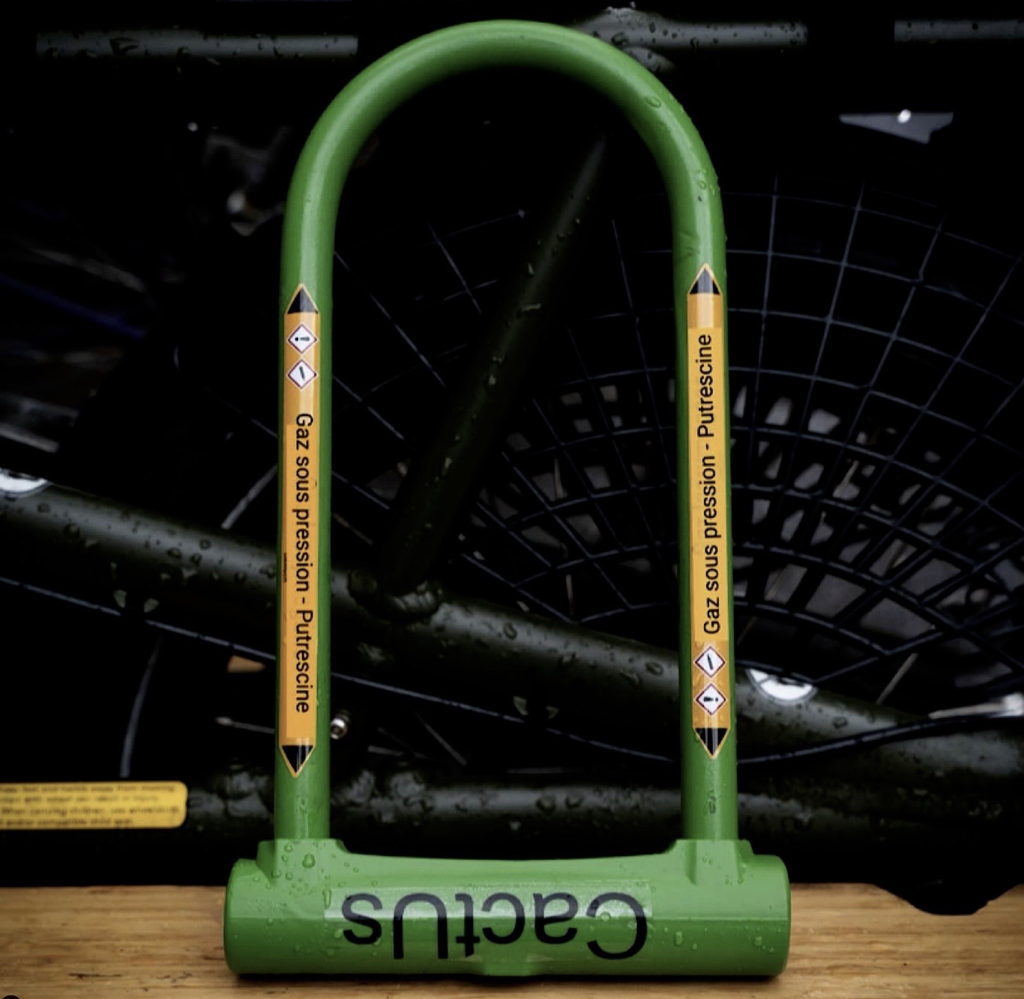 CapoVelo.com - New CactUs Bike Lock "Stinks" - Literally!